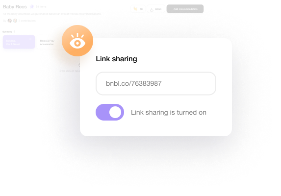 Benable - Shareable lists of things you recommend